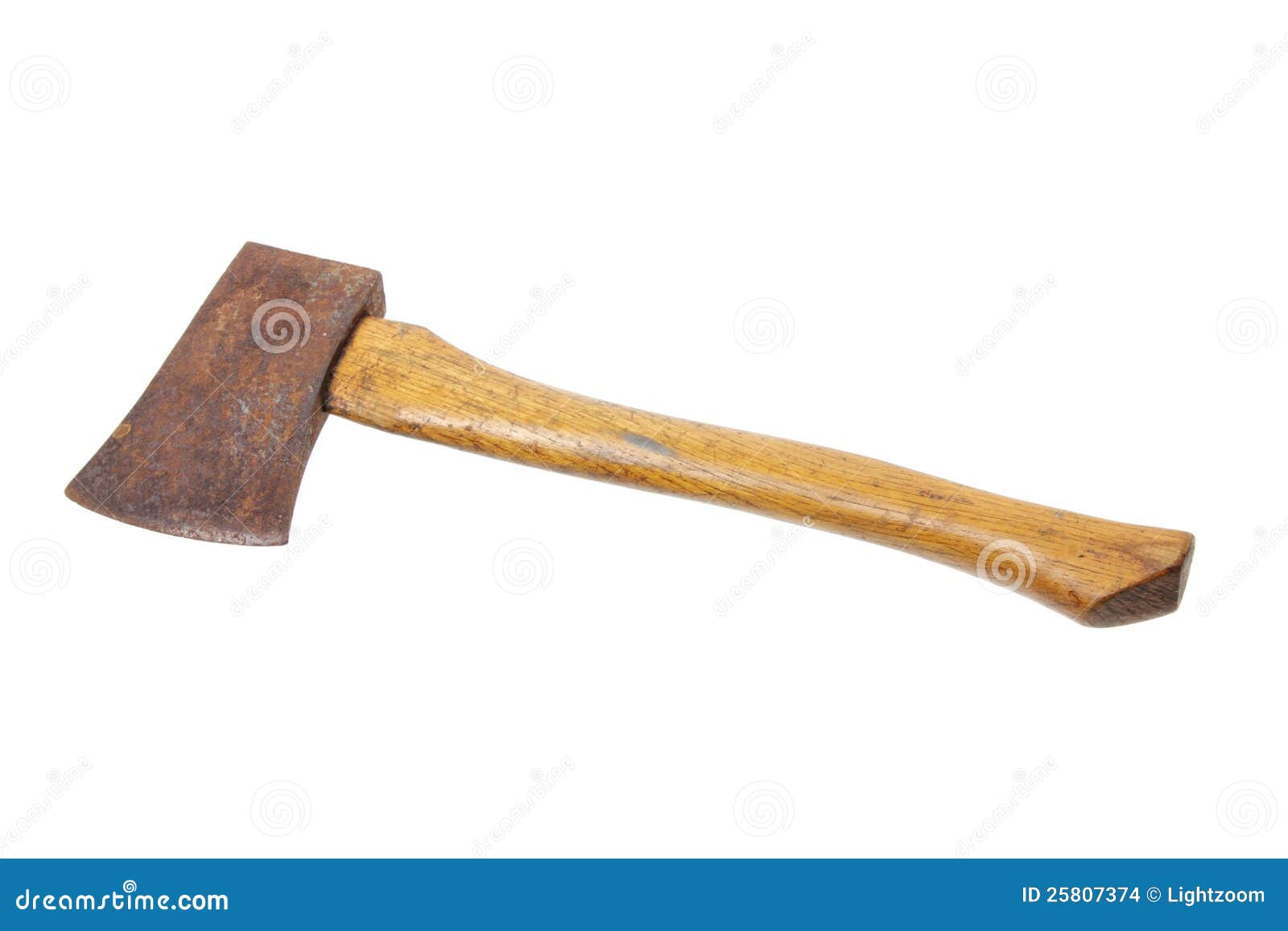 Rusty Axe stock photo. Image of cutout, shot, weathered - 25807374