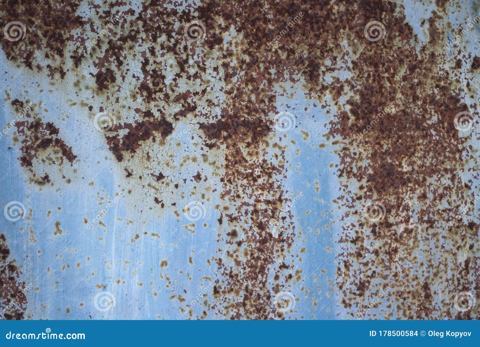 Rusty Poorly Painted Surface. Stock Photo - Image of simple, sharp ...