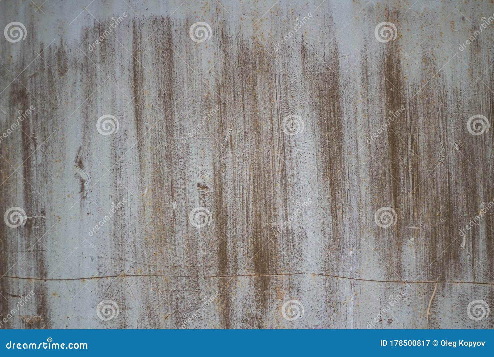 Rusty Poorly Painted Surface. Stock Image - Image of paint, surface ...
