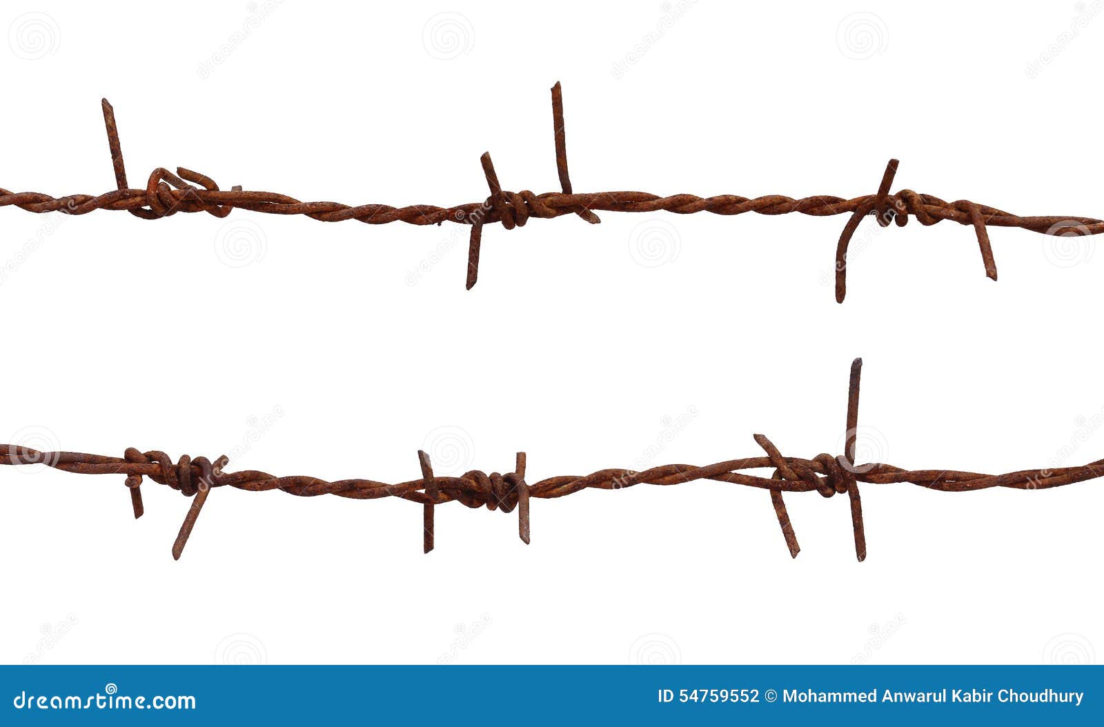 Rusty barbed wire stock photo. Image of protection, background - 54759552