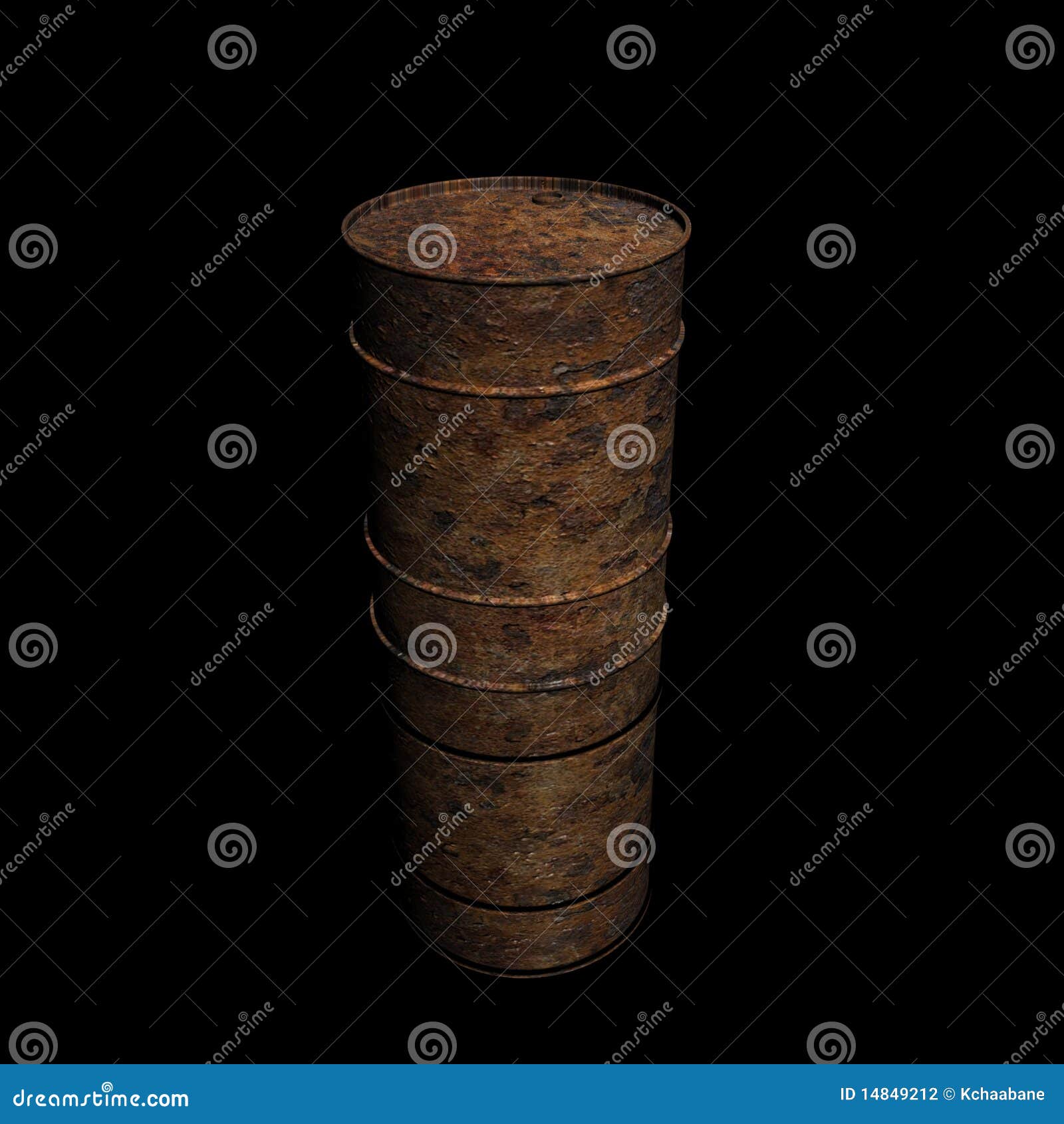 Rusty barrel stock illustration. Illustration of opec - 14849212