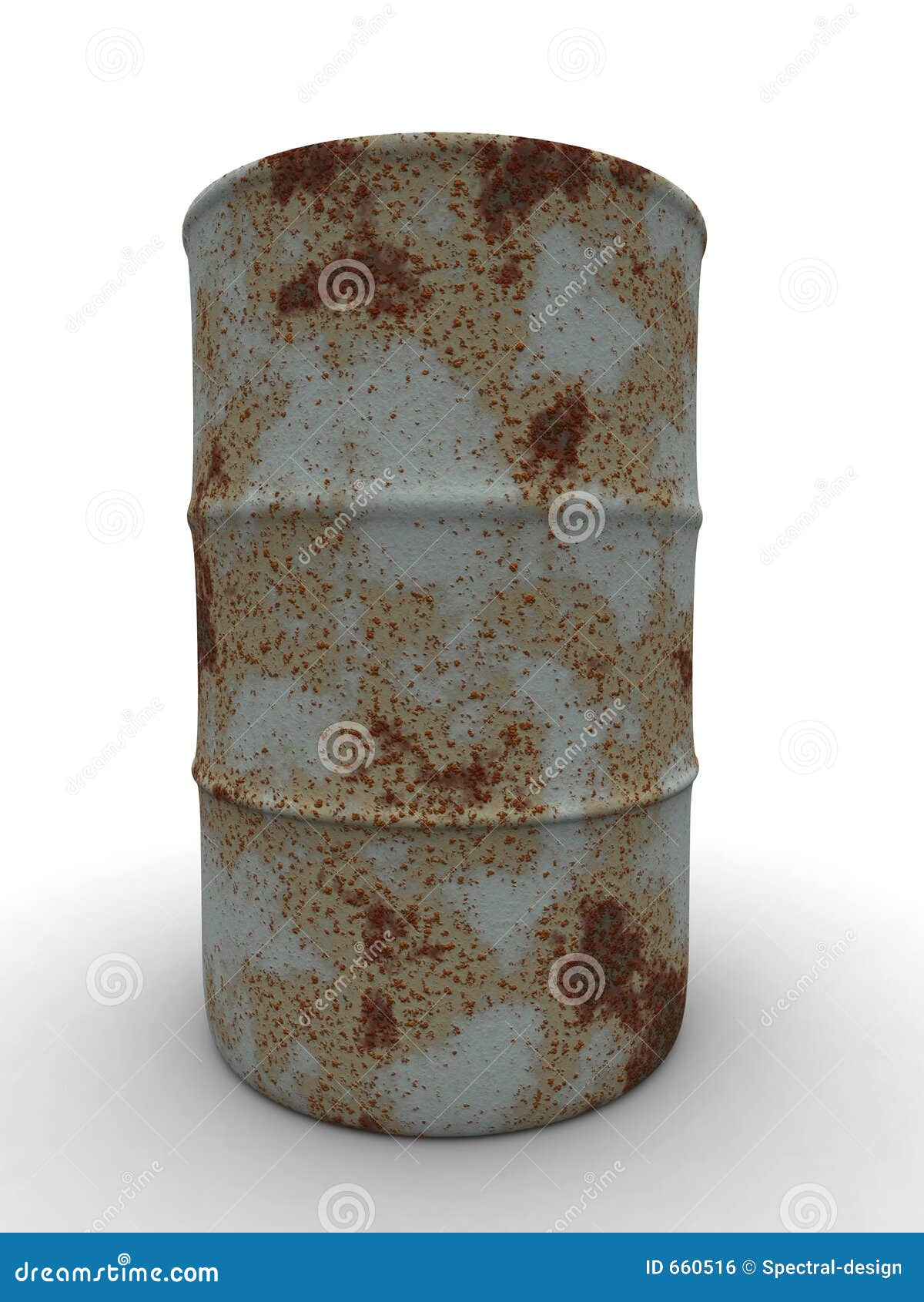 Rusty Barrel 2 stock illustration. Illustration of embargo - 660516