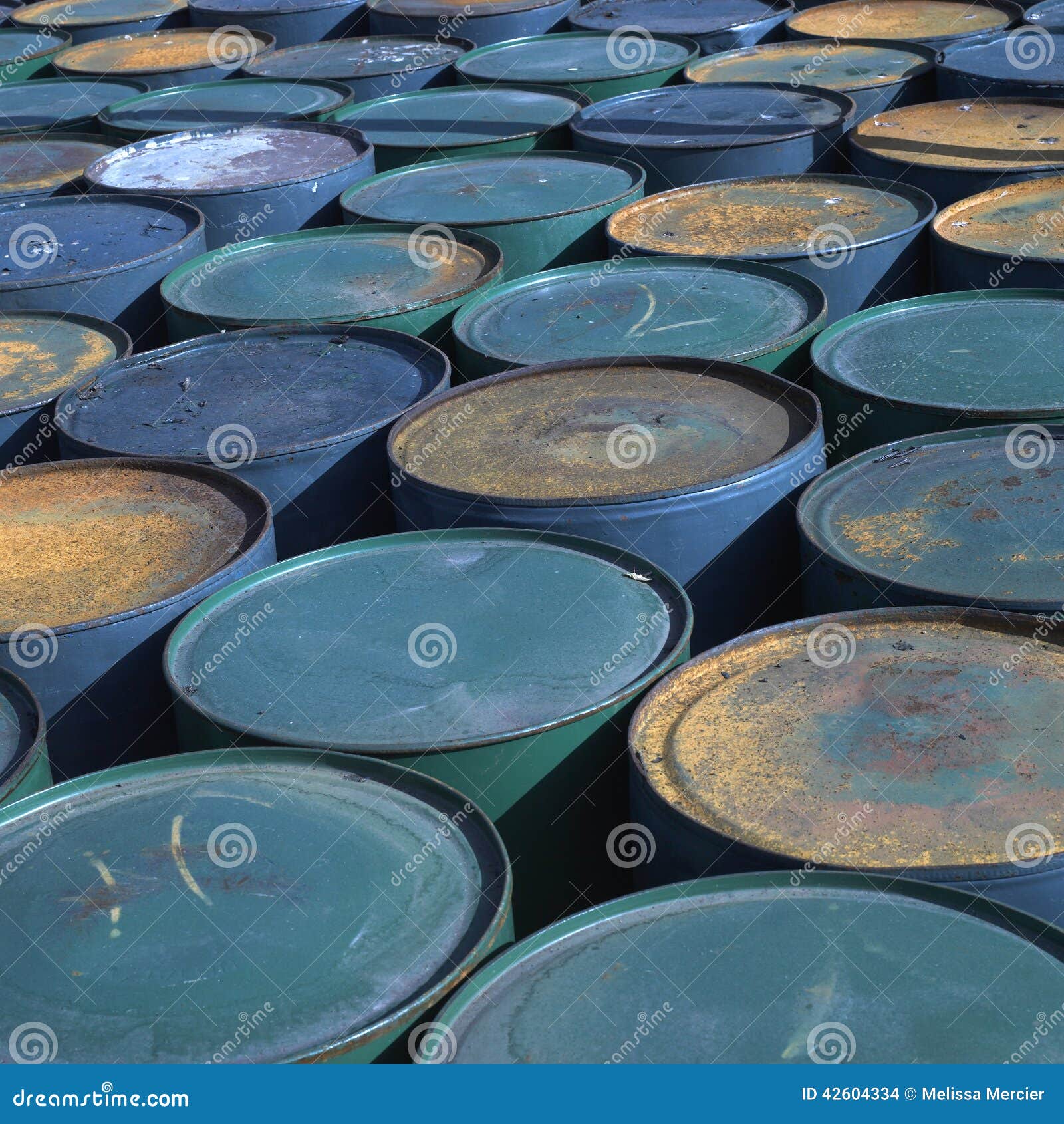 Rusty barrels stock photo. Image of objects, durability - 42604334