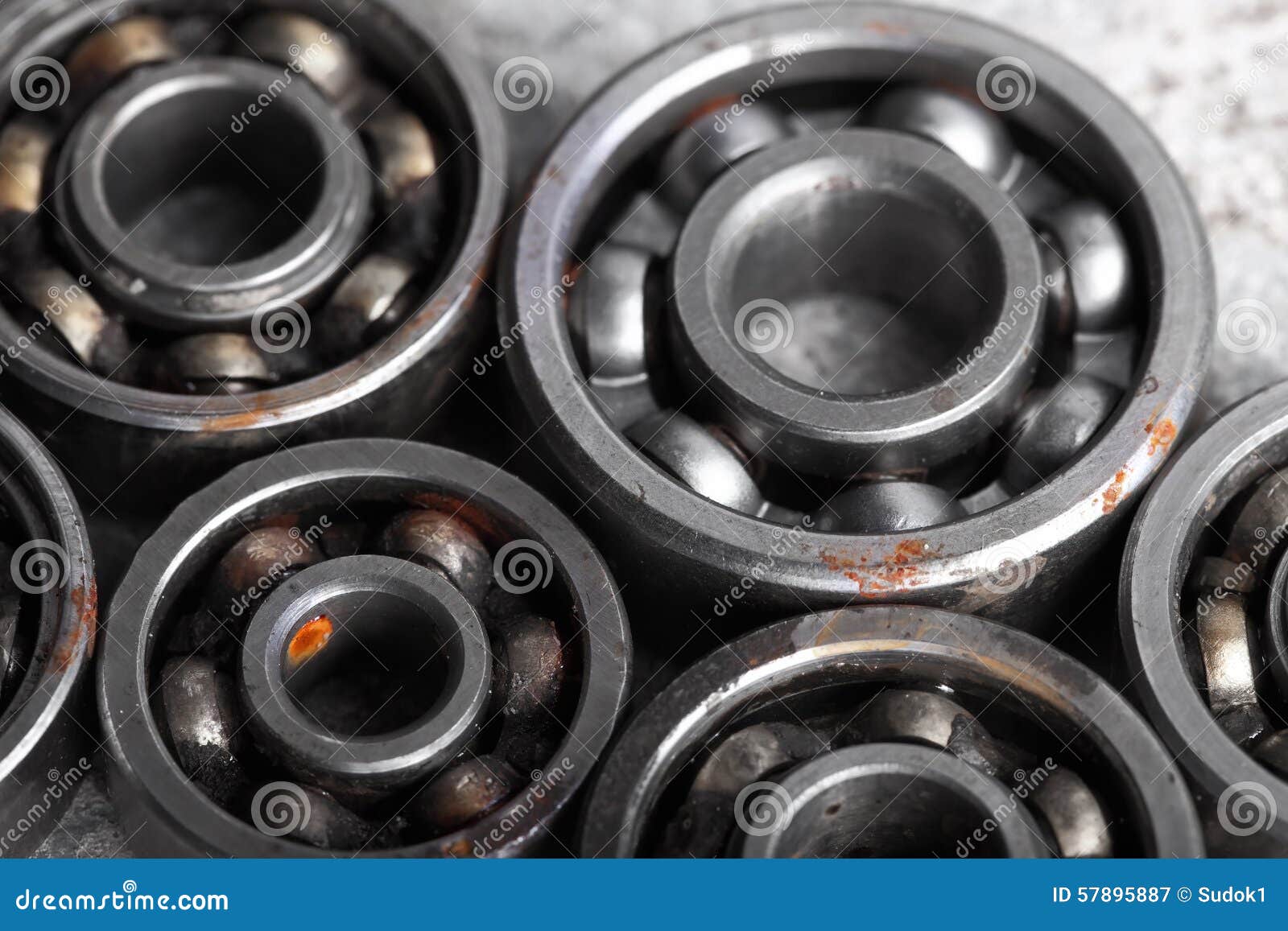 Rusty bearings stock image. Image of manufacturing, bearing - 57895887