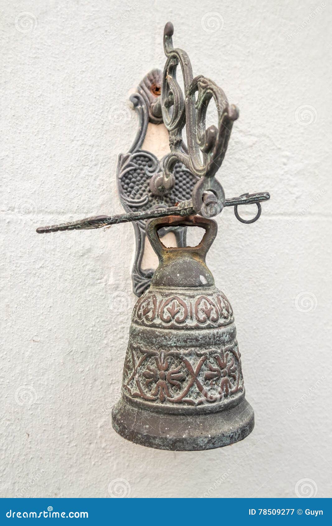 Rusty bell stock image. Image of bell, antique, door - 78509277