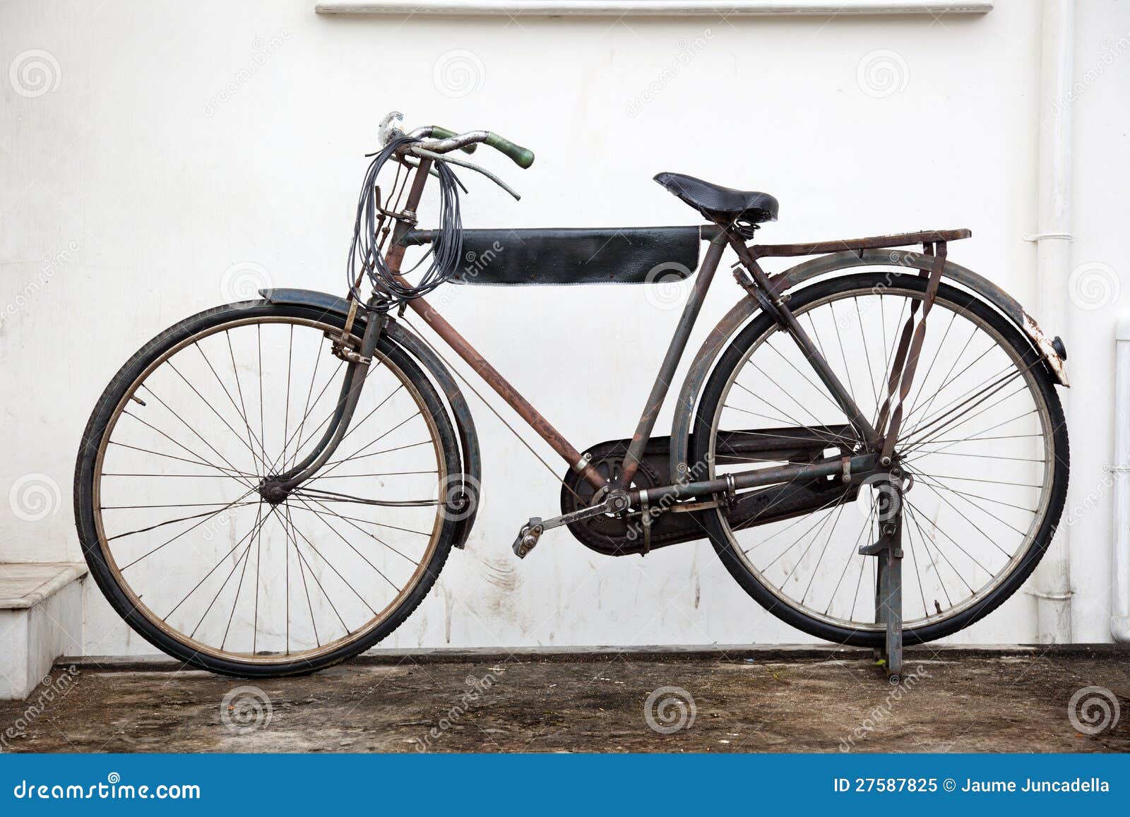 Rusty bicycle stock image. Image of metal, pedal, culture - 27587825