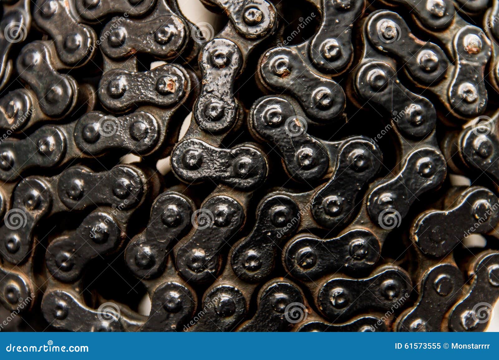 Rusty bicycle chain stock image. Image of bike, link - 61573555