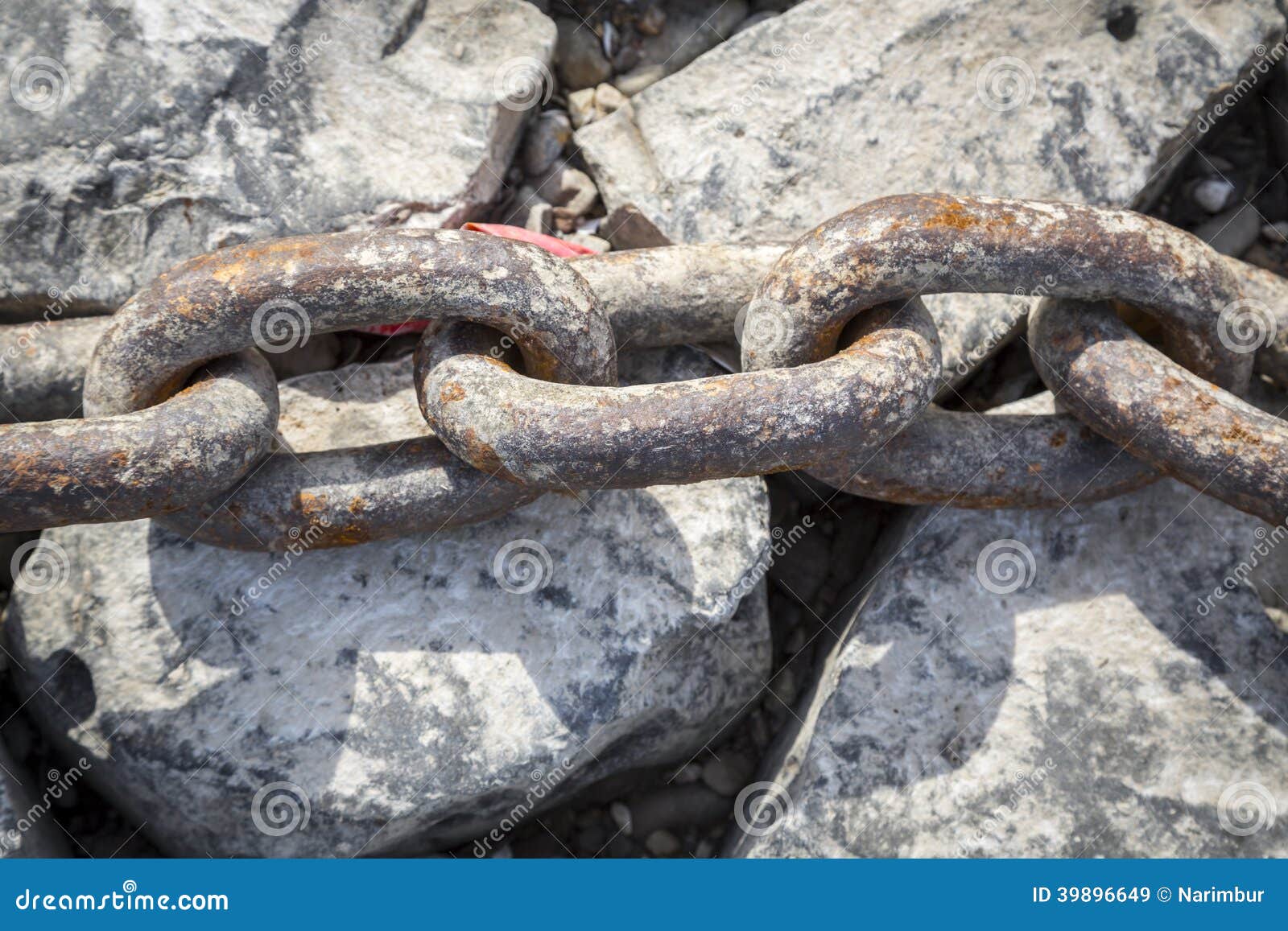 Rusty big old chain stock image. Image of restraining - 39896649