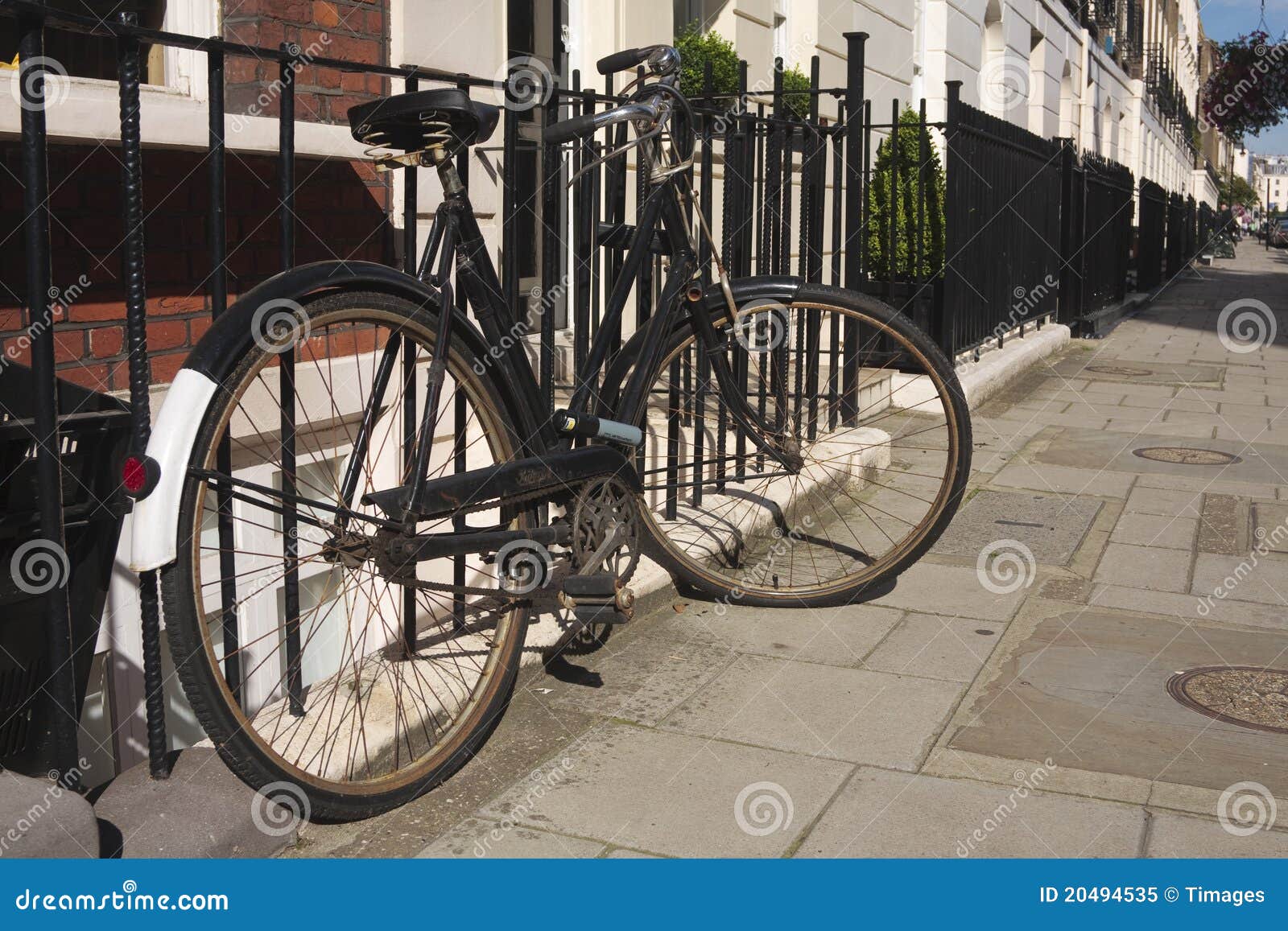 Rusty bike stock image. Image of road, cycling, saddle - 20494535