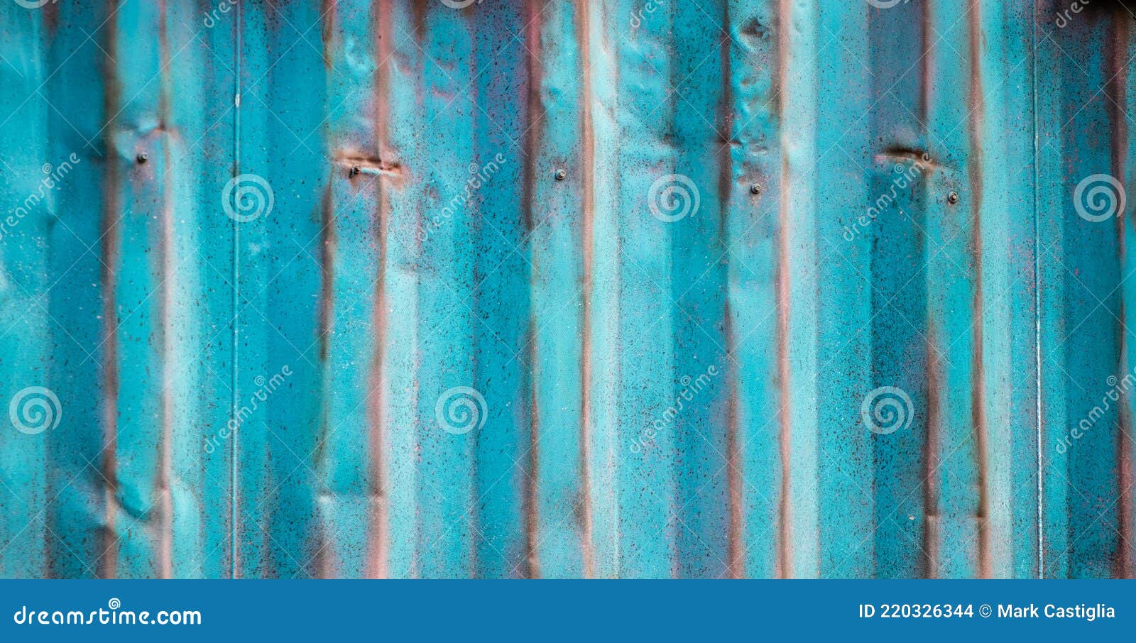Rusty Blue Metal Wall Panel with Grunge Effect for Textures and ...