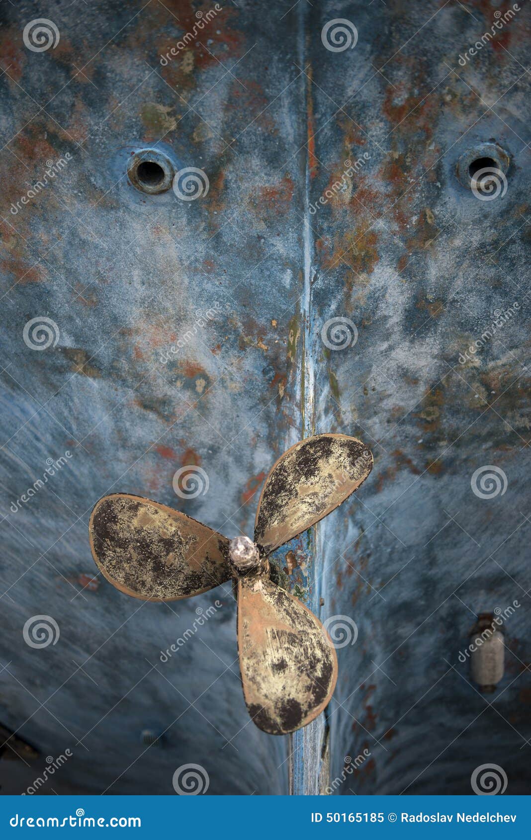 Rusty boat propeller stock image. Image of nautical, cruise - 50165185