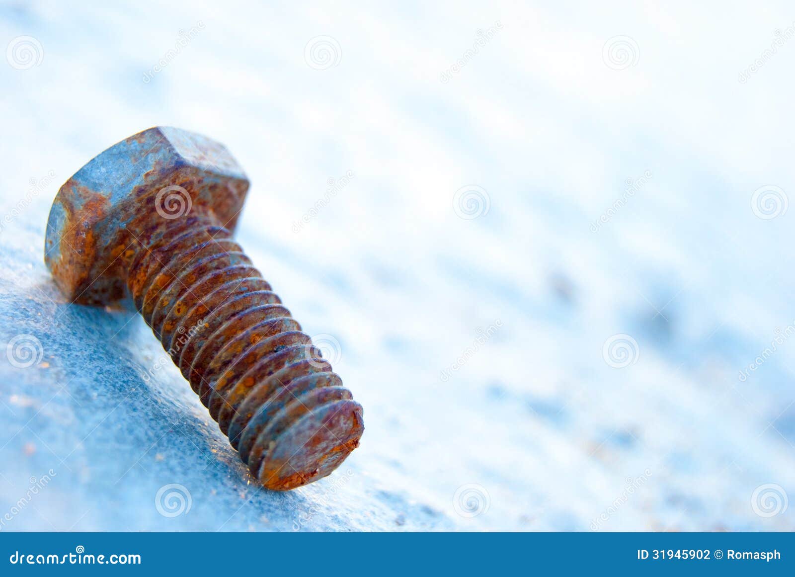 Rusty bolt stock photo. Image of material, metal, accessory - 31945902