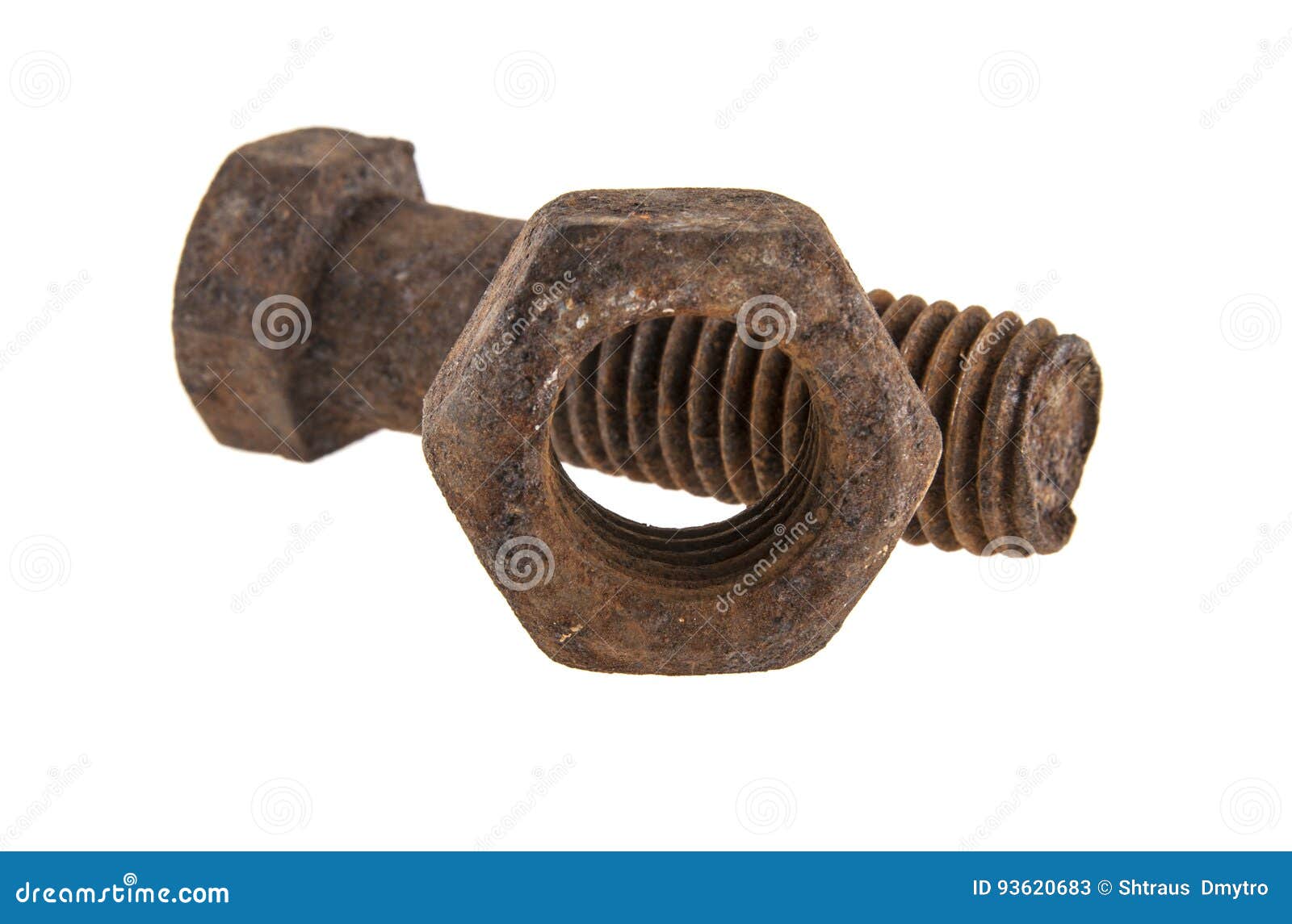 Rusty bolt stock image. Image of supplies, metallic, circle - 93620683