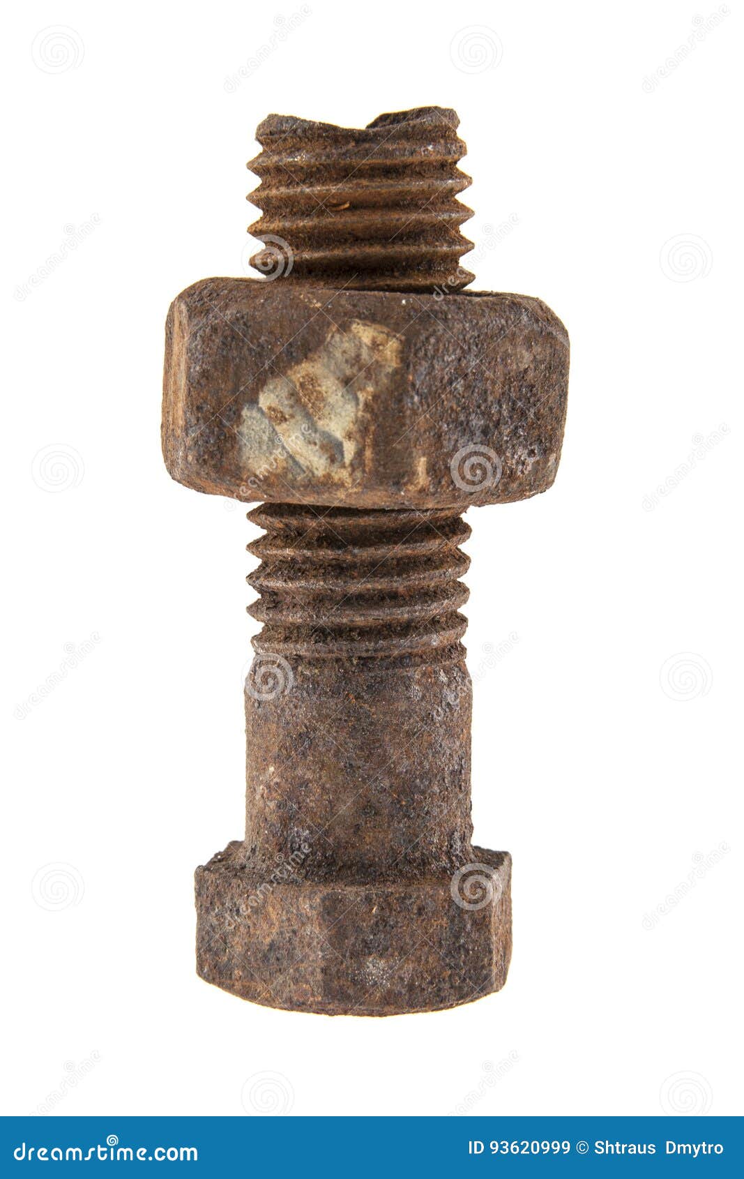 Rusty bolt stock image. Image of industry, background - 93620999