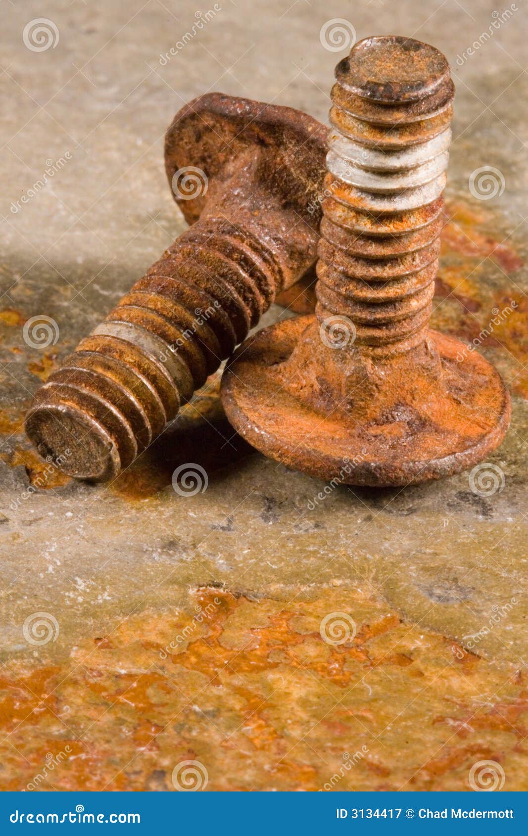 Rusty Bolts stock image. Image of bolt, threads, texture - 3134417