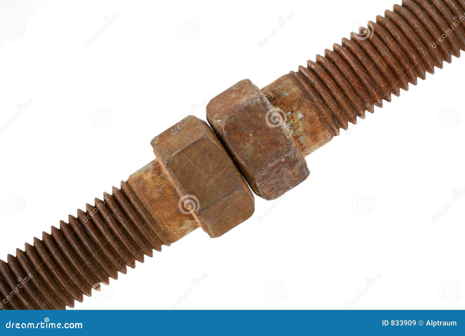 Rusty bolts stock image. Image of corrosion, aged, closeup - 833909