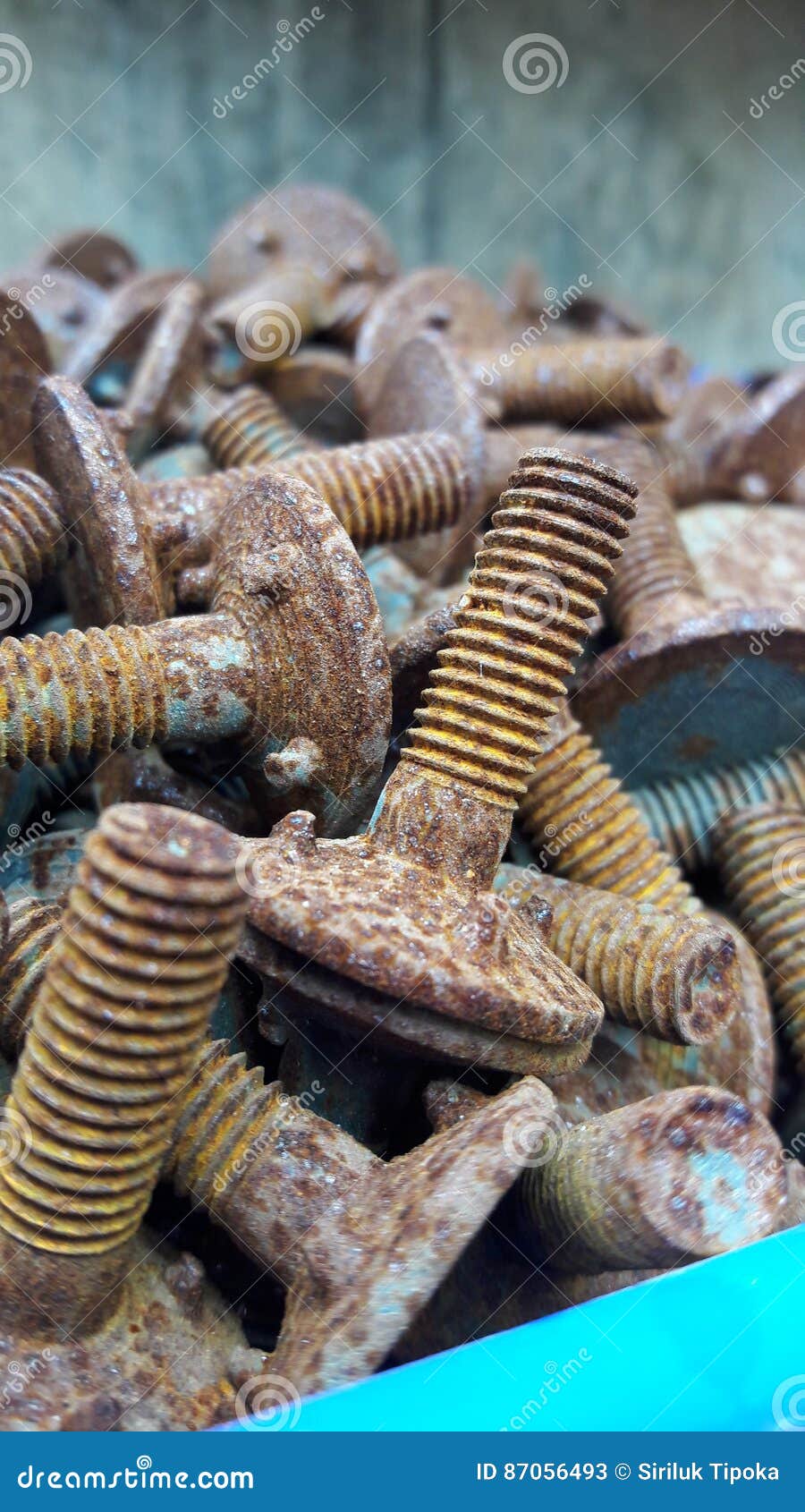 Rusty bolts stock image. Image of construction, rusty - 87056493