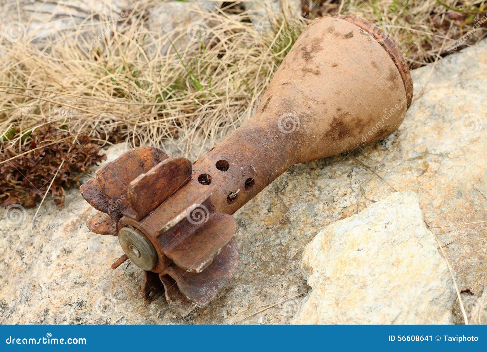 Rusty bomb shell case stock image. Image of bang, conflict - 56608641