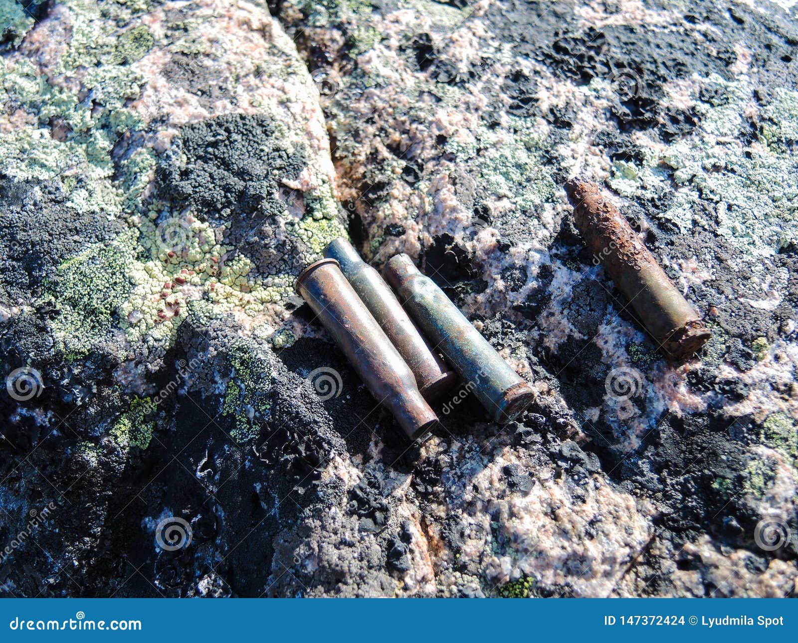 Rusty Bomb Shell Case From Second World War Found In The Mountains Near ...