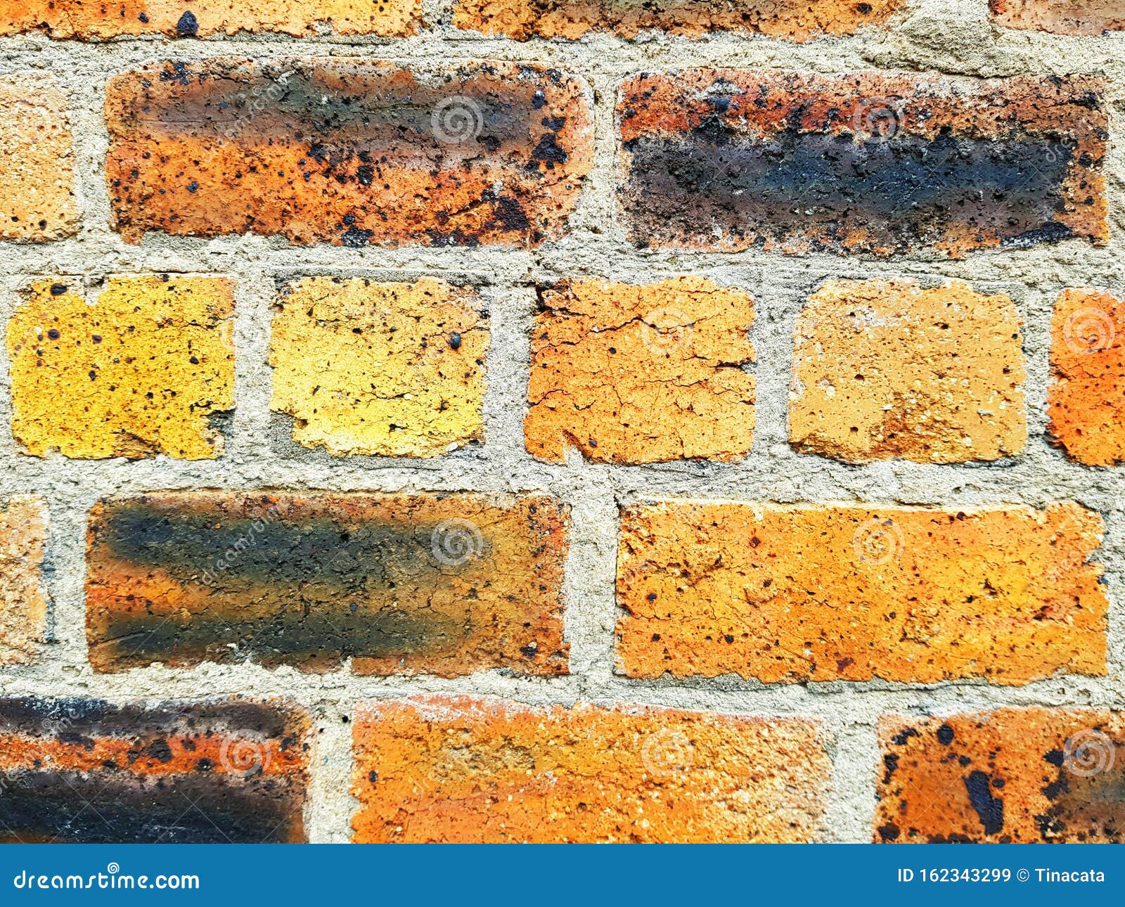 Rusty Brick background stock image. Image of soil, rusty - 162343299