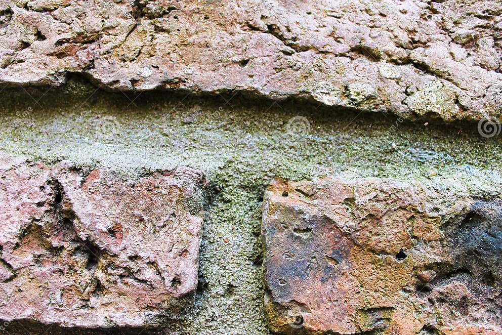 Rusty Brick Detail Surface stock photo. Image of cement - 87185832