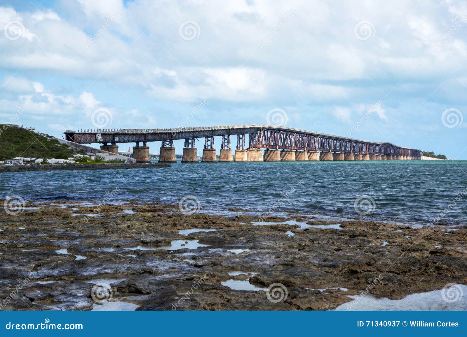 A Rusty Old Bridge Known As Silver Bridge In Naranjito Stock Photo ...