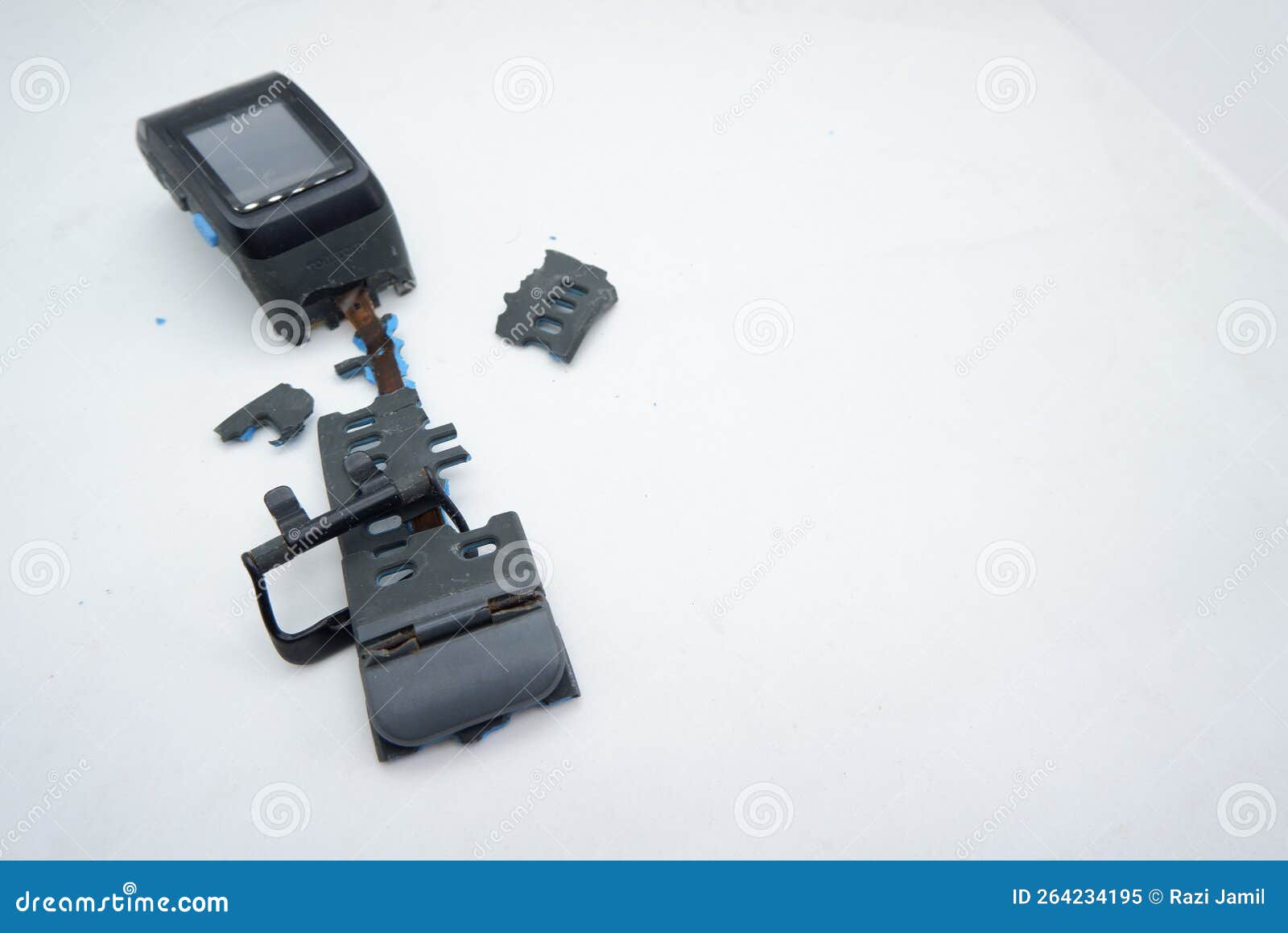 A Rusty, Broken, Old Sport Watch Stock Image - Image of sportwatch ...