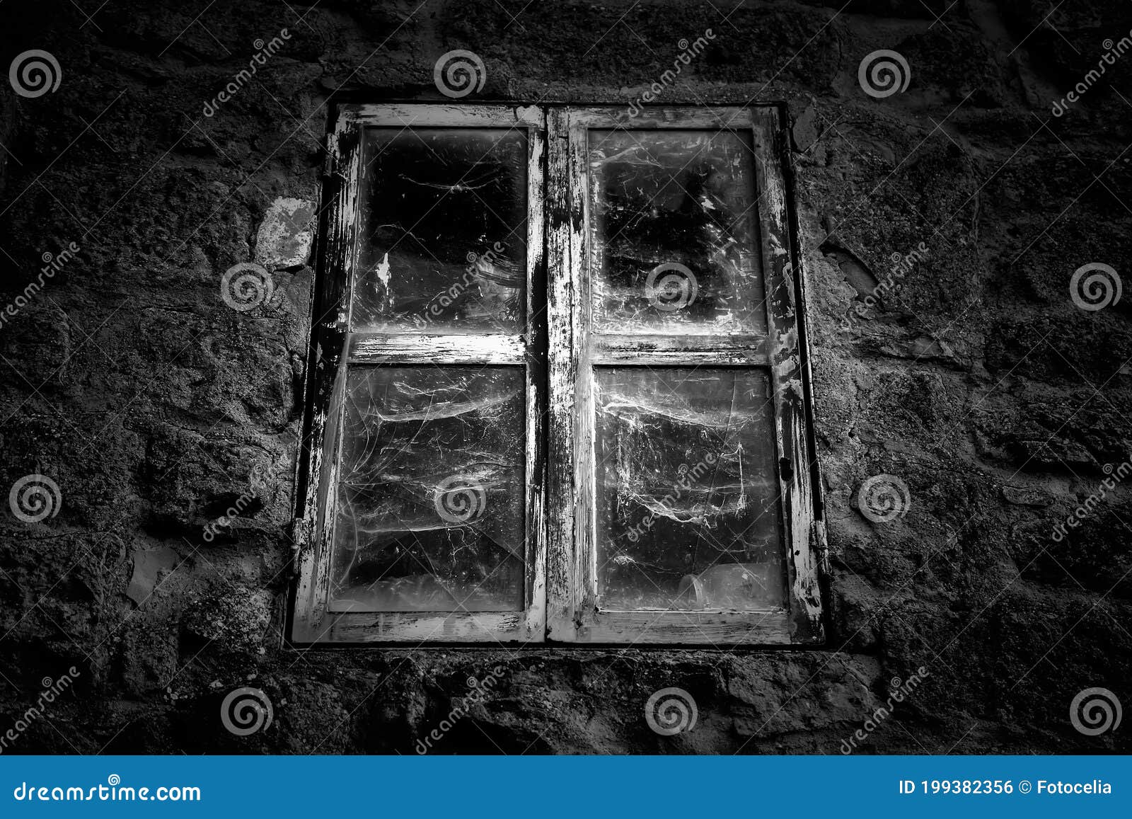 Rusty and broken window stock photo. Image of template - 199382356