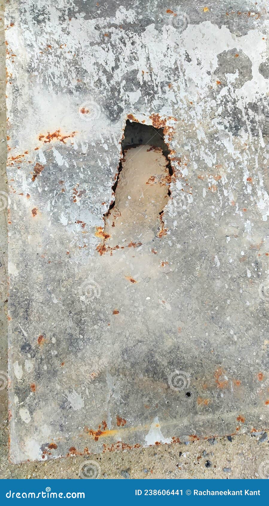 Rusty Building Materials. Construction Materials are Damaged and Rusted ...