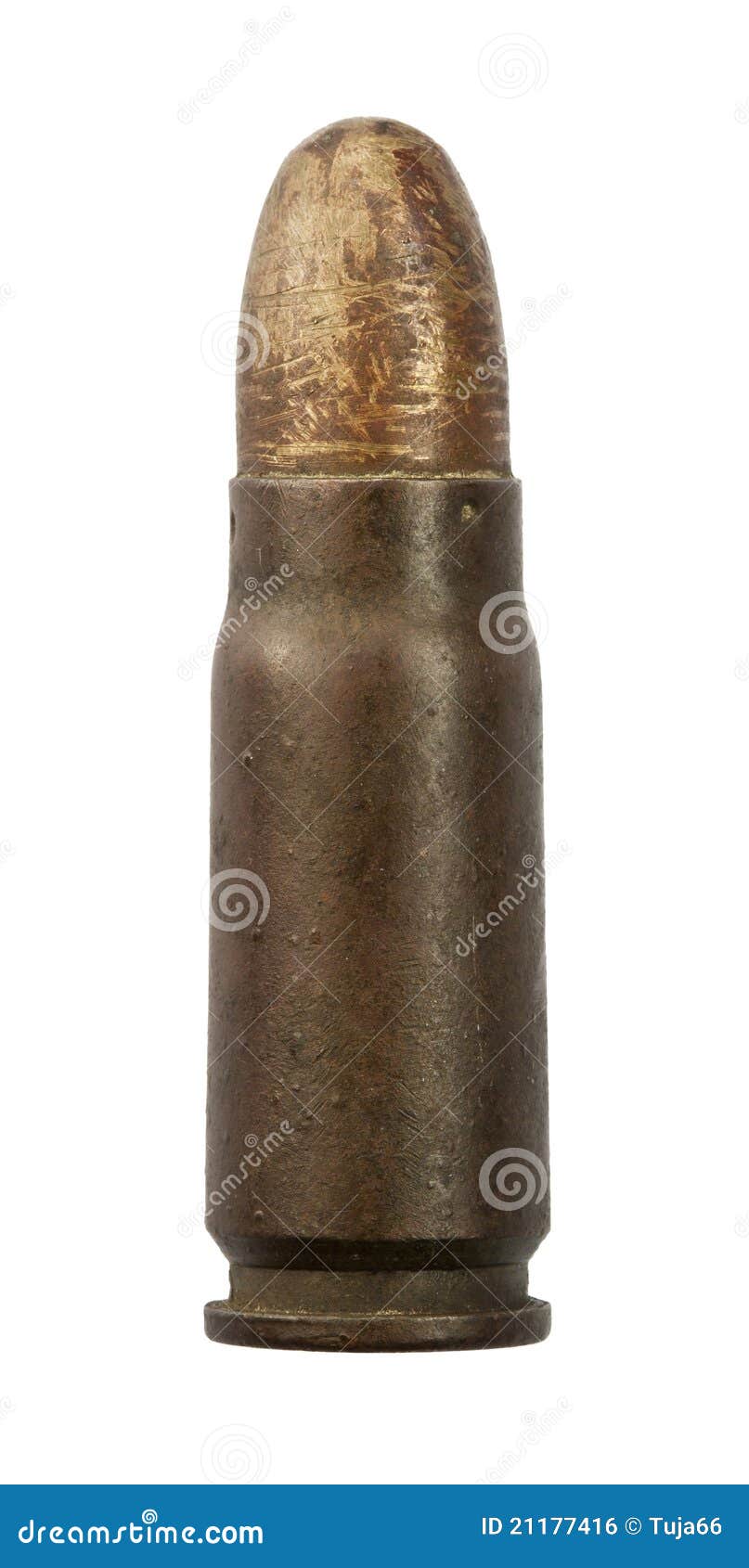Rusty bullet stock photo. Image of ammo, dead, projectile - 21177416
