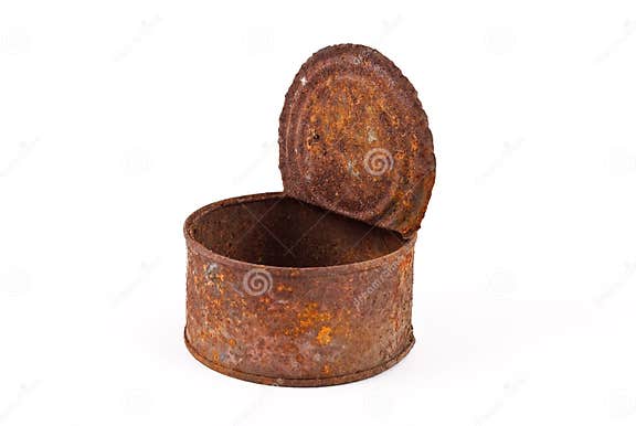 Rusty can stock image. Image of brown, rusty, rust, environment - 14618697