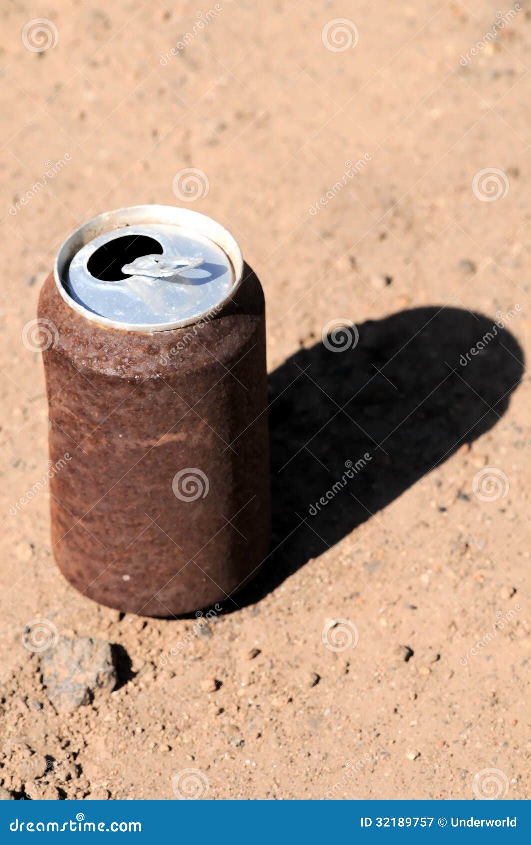 Rusty Can stock image. Image of metal, nature, refuse - 32189757