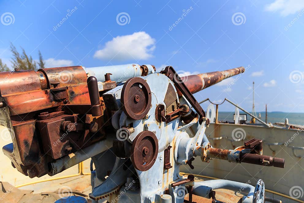 Rusty canon stock image. Image of historic, paint, tourism - 39966539