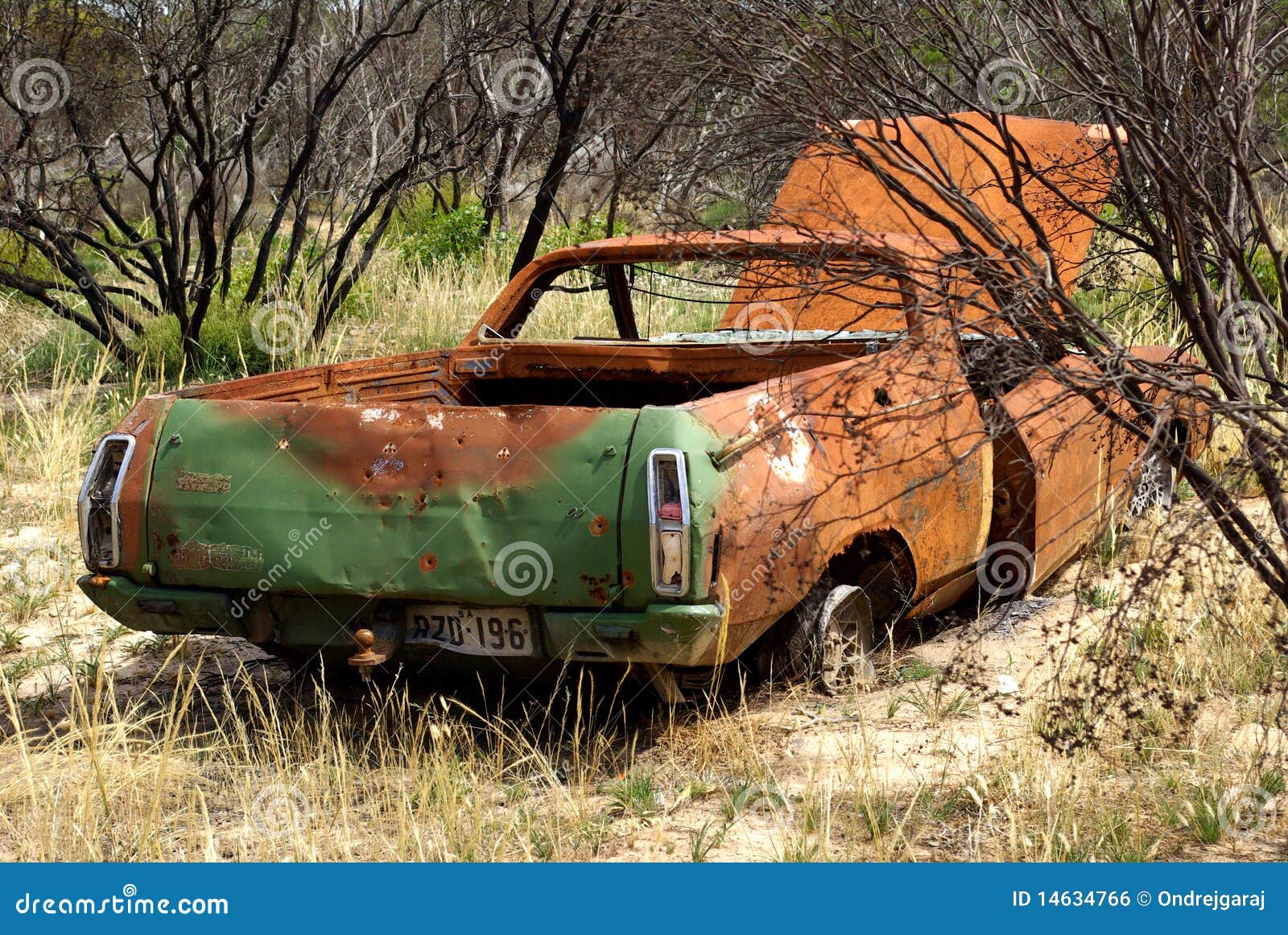 Rusty car stock photo. Image of transportation, dump - 14634766