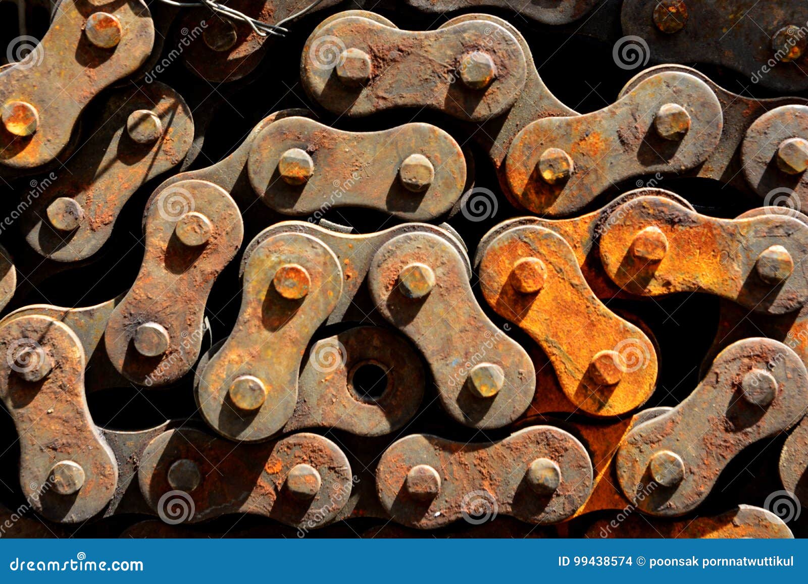 Rusty car chain stock photo. Image of element, equipment - 99438574