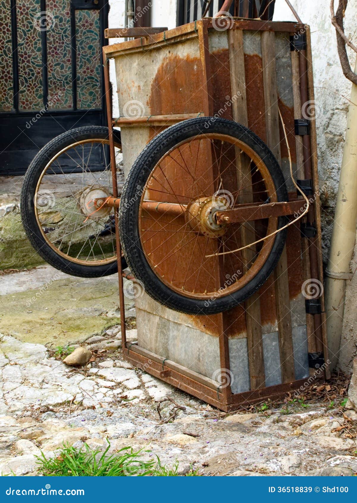 Rusty Cart Stock Image | CartoonDealer.com #36518839