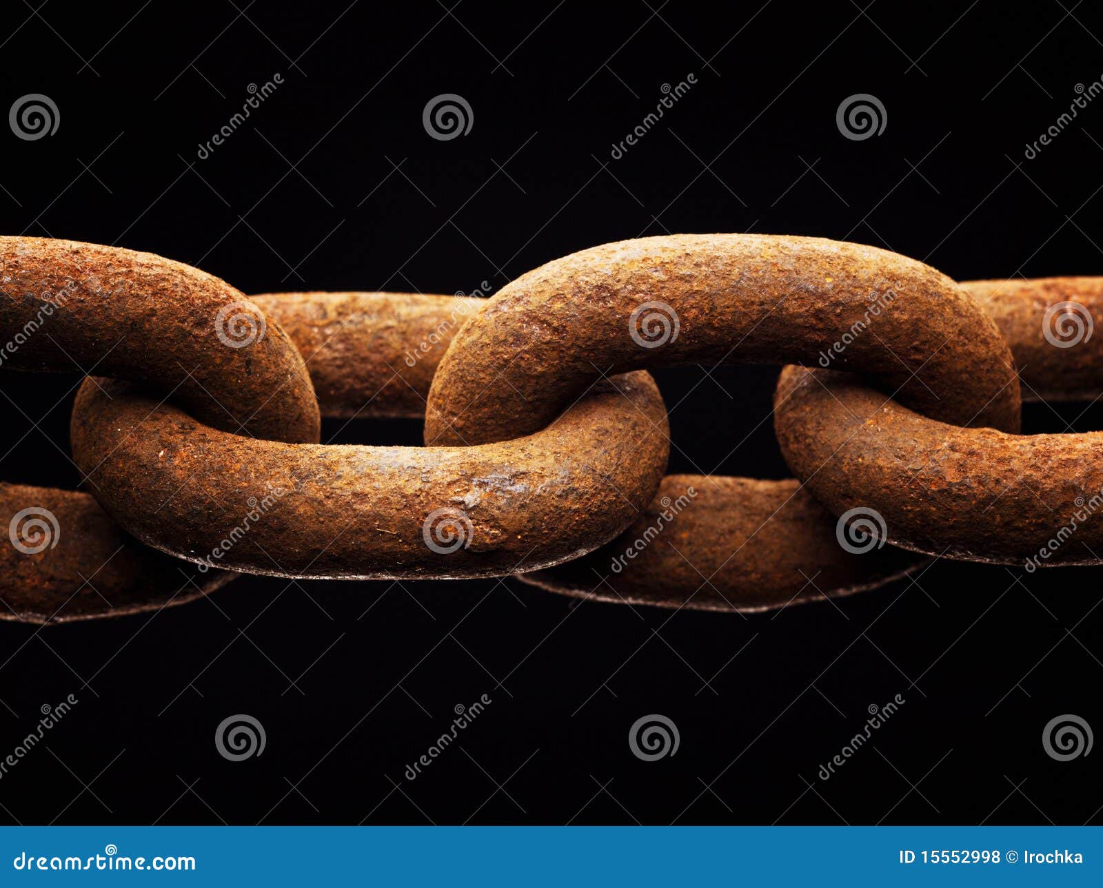 Rusty chain stock photo. Image of loops, tarnished, chain - 15552998