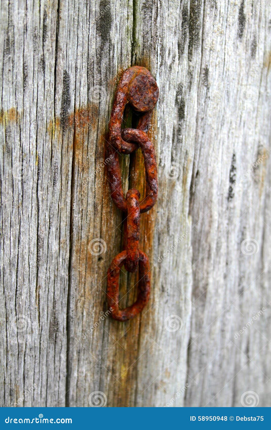 Rusty chain stock photo. Image of pier, dorset, chain - 58950948