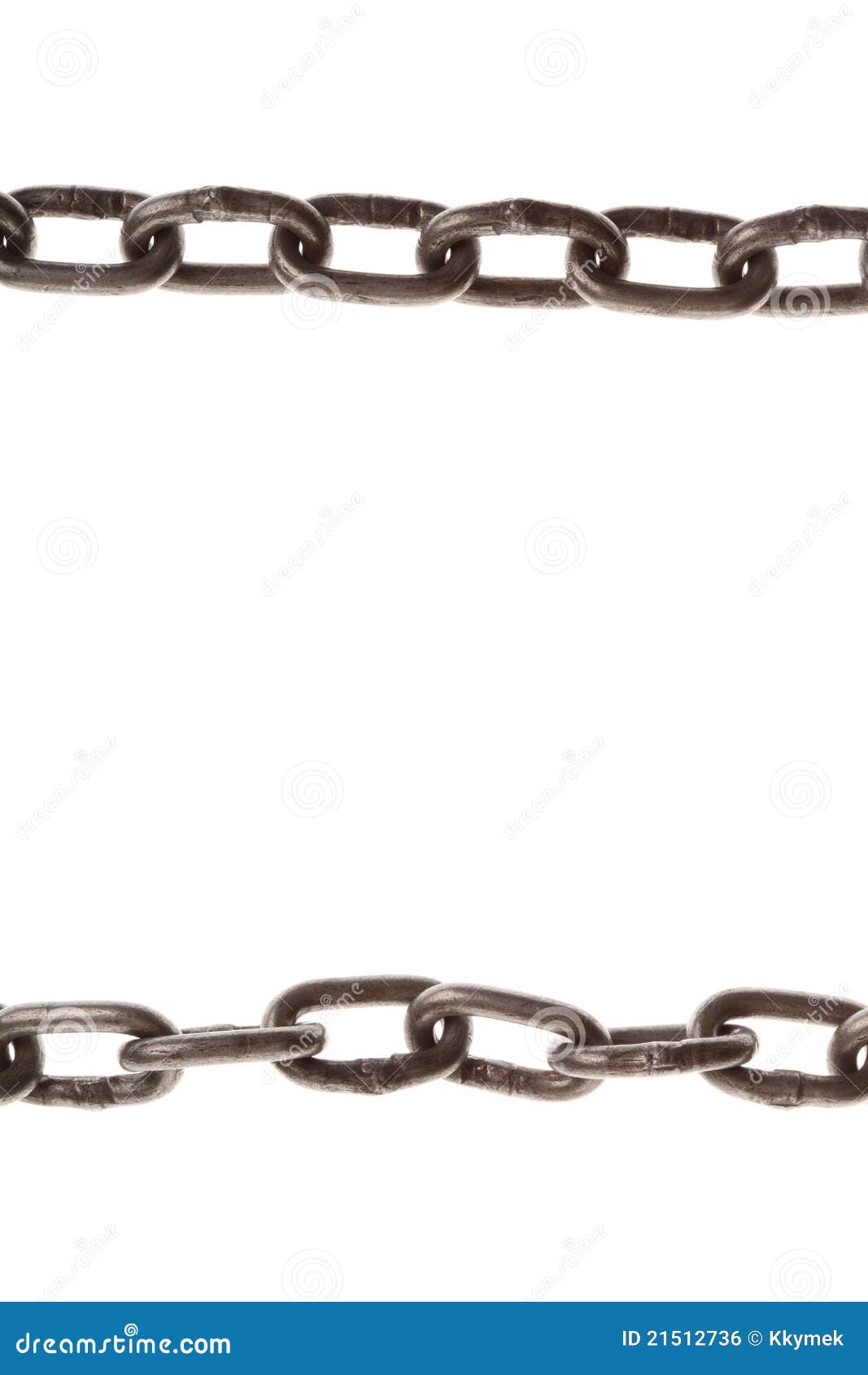 Rusty chain isolated stock photo. Image of shiny, isolated - 21512736