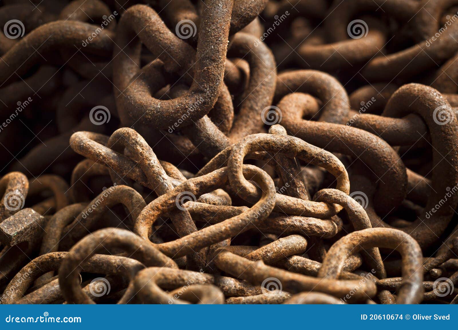 Rusty chain texture stock photo. Image of closeup, metal - 20610674