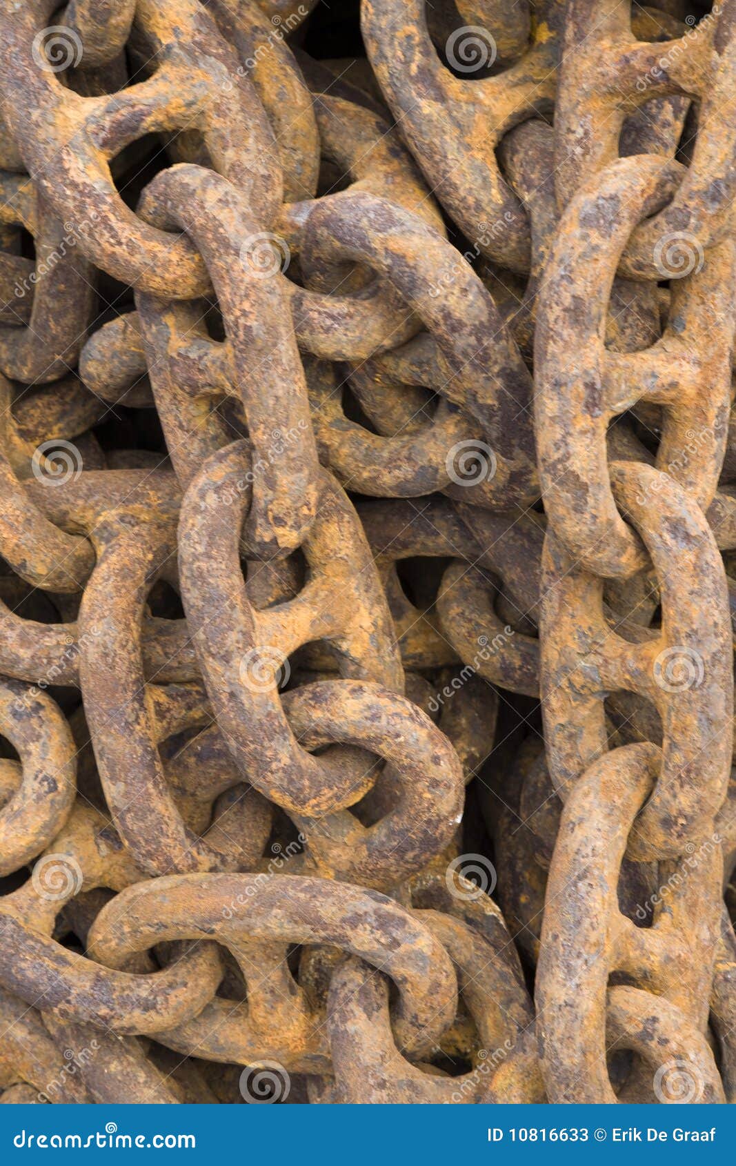 Rusty chains stock image. Image of dirt, rust, aged, color - 10816633