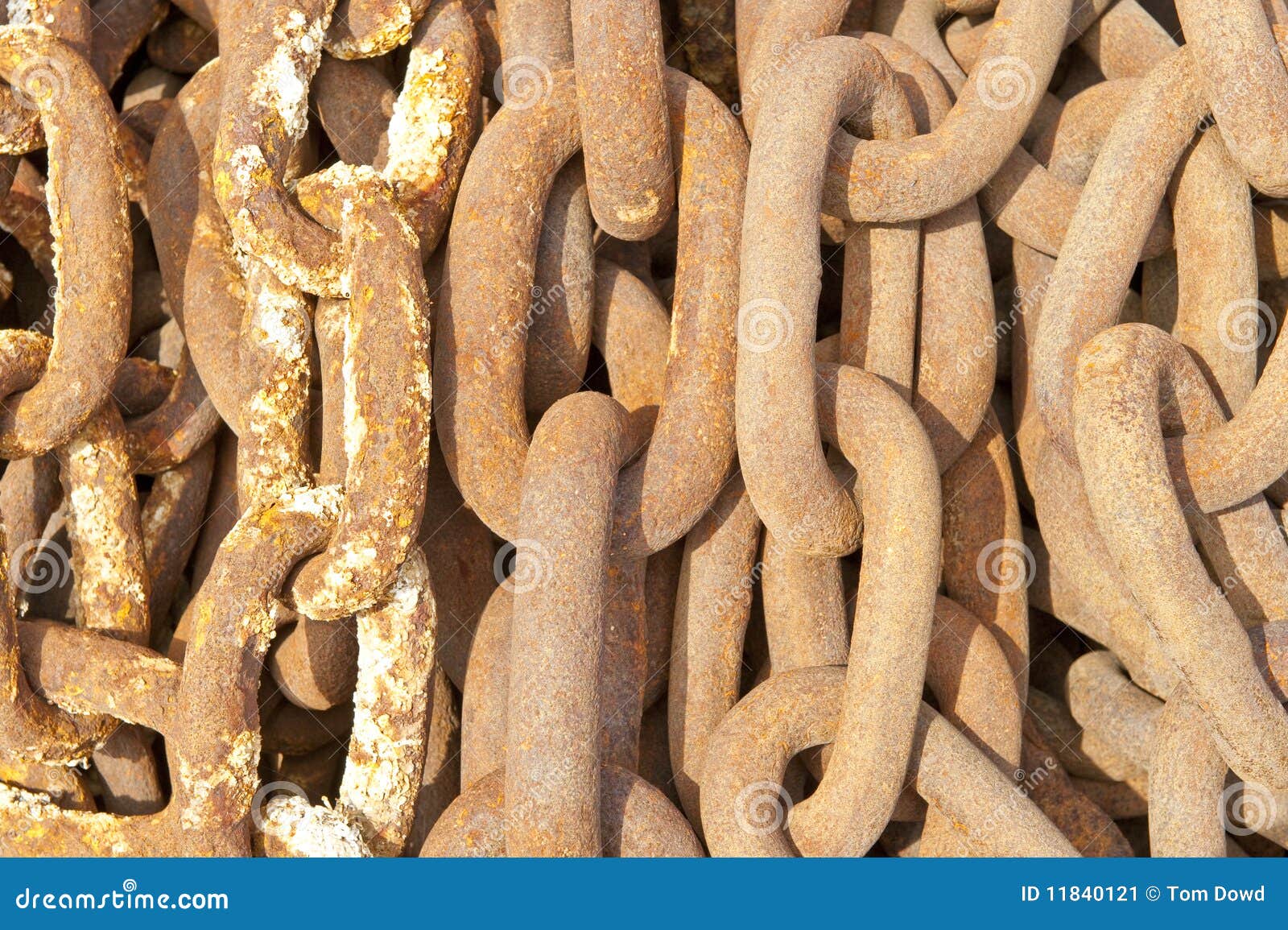 Rusty chains stock image. Image of piled, fastening, iron - 11840121
