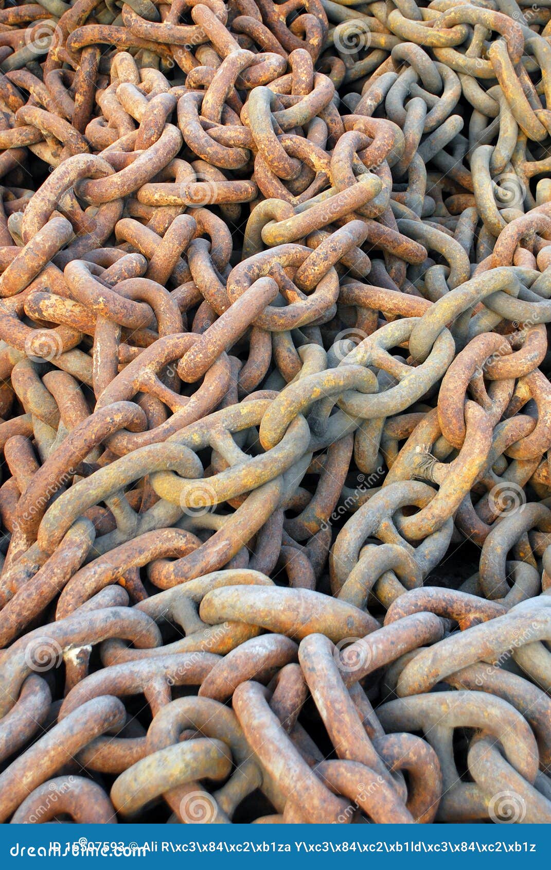 Rusty chains stock image. Image of material, aged, dirty - 15507593