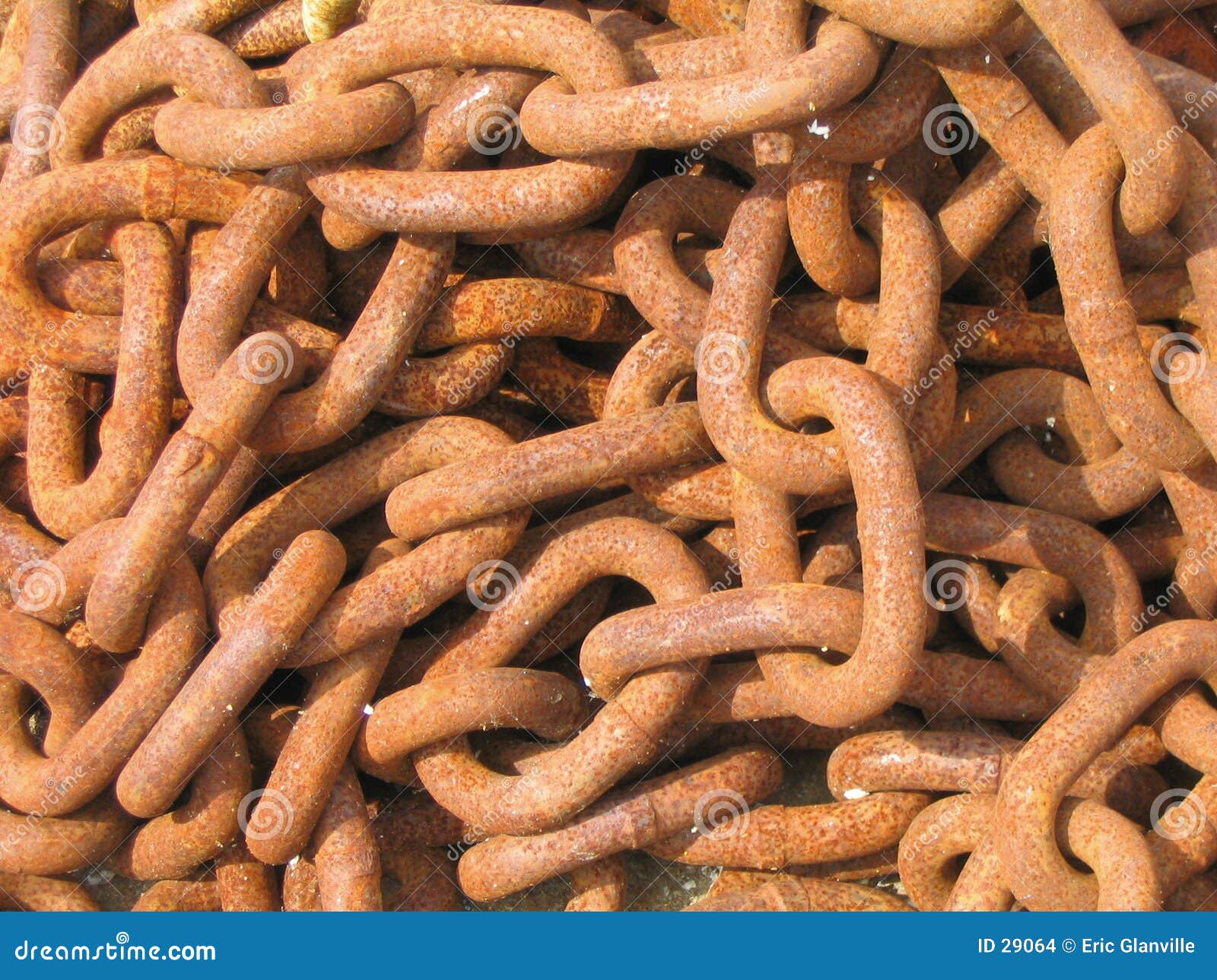 Rusty Chains stock photo. Image of brown, texture, iron - 29064