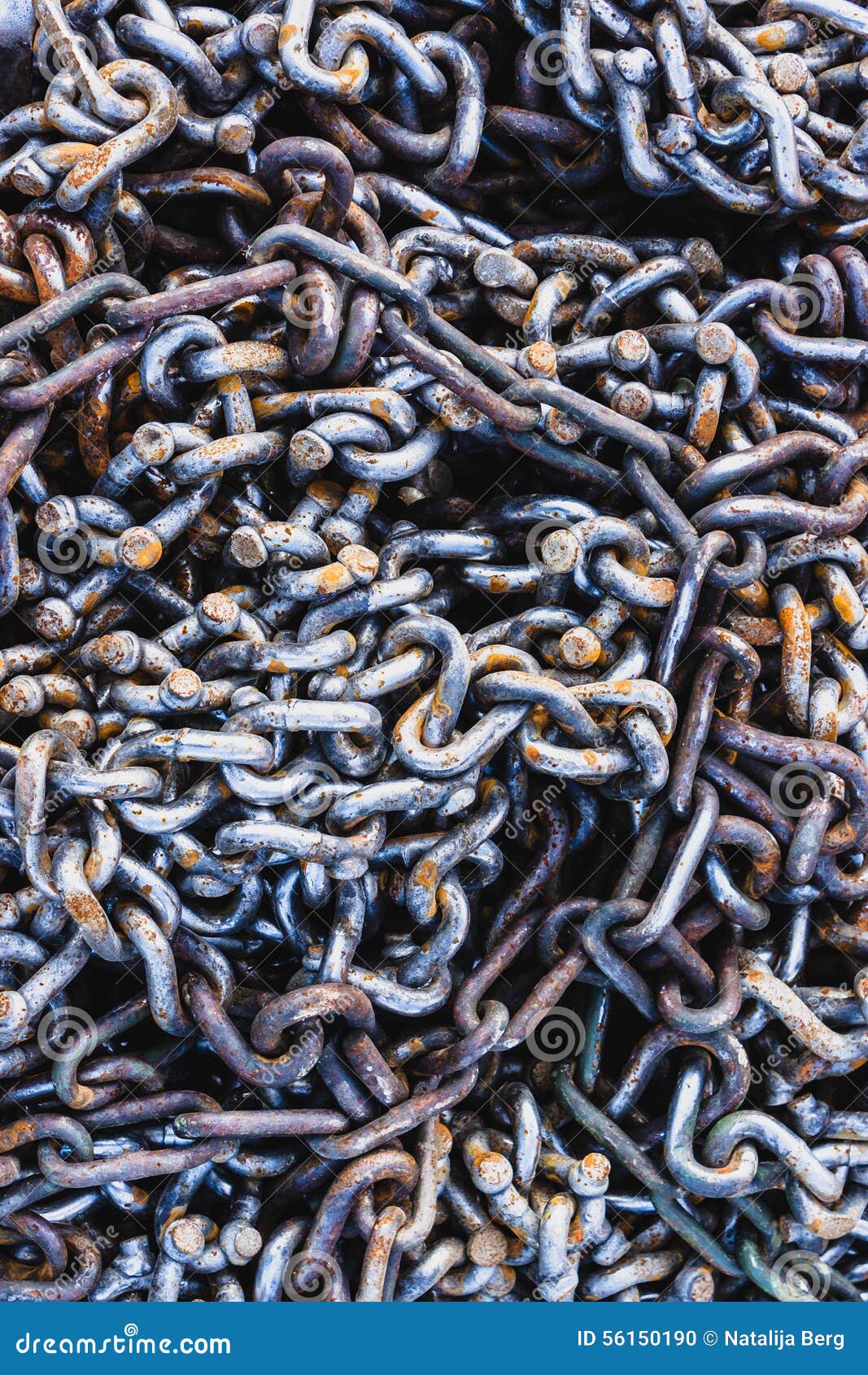 Rusty Chains, Seaweed Stock Photography | CartoonDealer.com #56029724