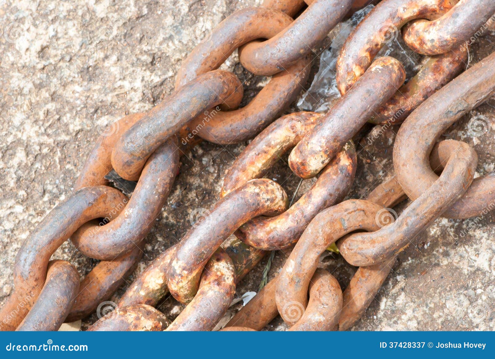 Rusty Chains stock image. Image of chain, brown, detail - 37428337
