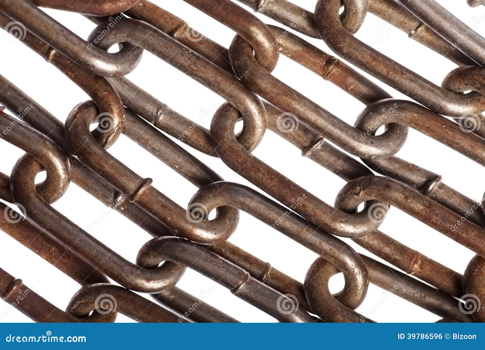 Rusty chains stock photo. Image of connection, detail - 39786596