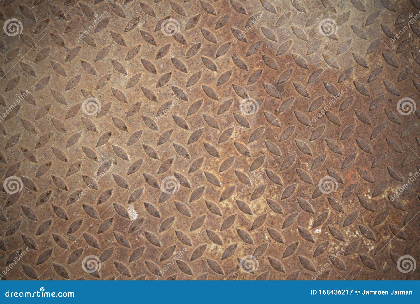 Rusty Checkered Steel Plates As Abstract Background Stock Image - Image ...