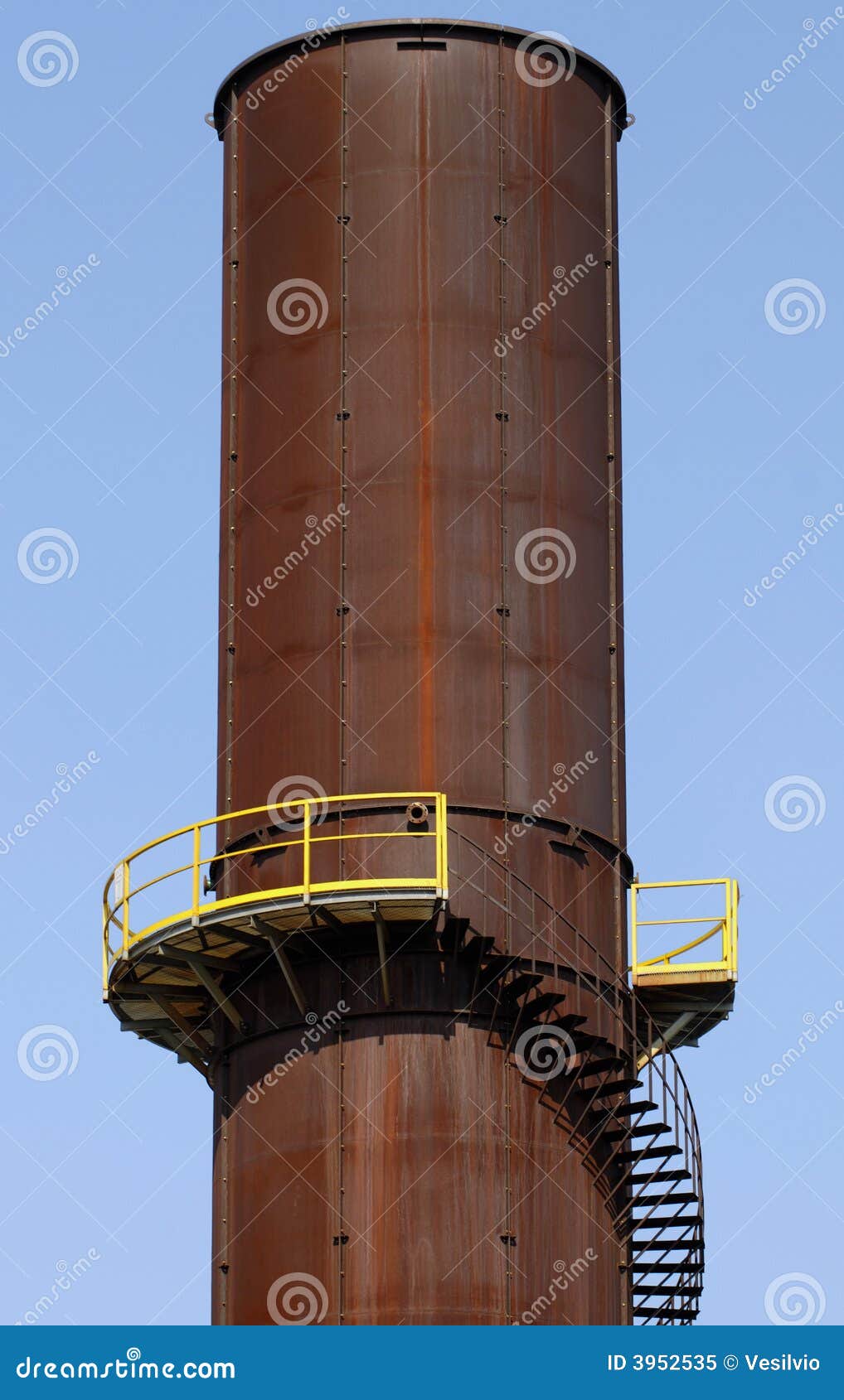 Rusty Chimney stock image. Image of industrial, furnace - 3952535