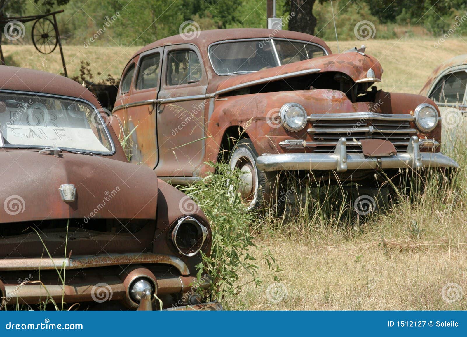 Rusty classic American car stock image. Image of auto - 1512127